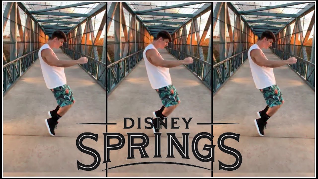 PETER TOYS SHUFFLE DANCE AT DISNEY PARKS AND DISNEY SPRINGS - YouTube