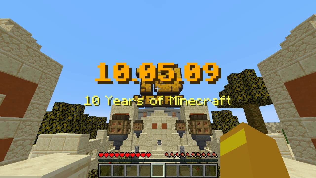 CELEBRATING 10 YEARS - Minecraft: Part 1? - YouTube
