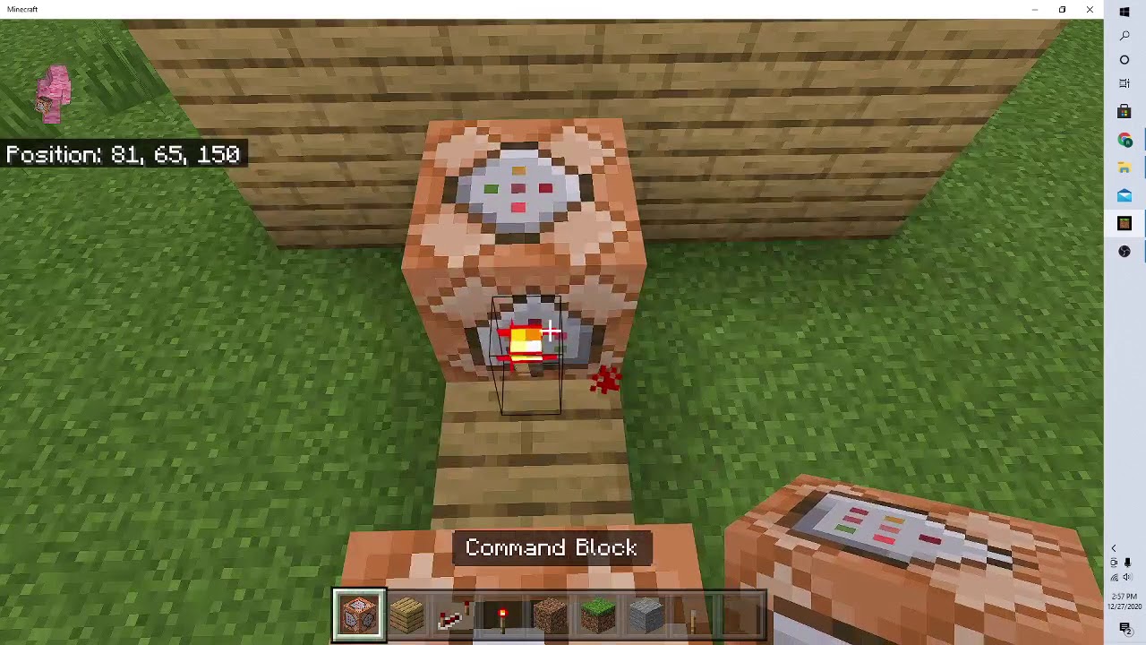 minecraft how to build a log farm - YouTube