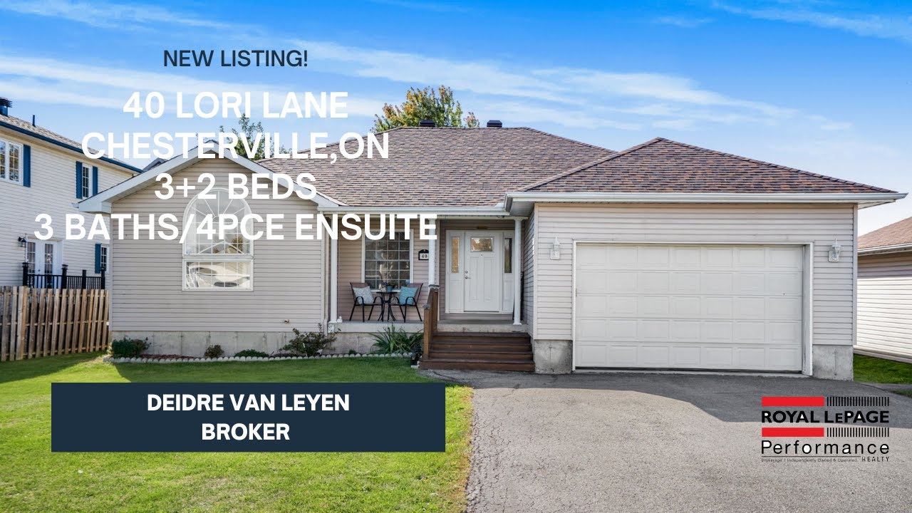 Your Dream Home Awaits: 40 Lori Lane Chesterville Tour - YouTube