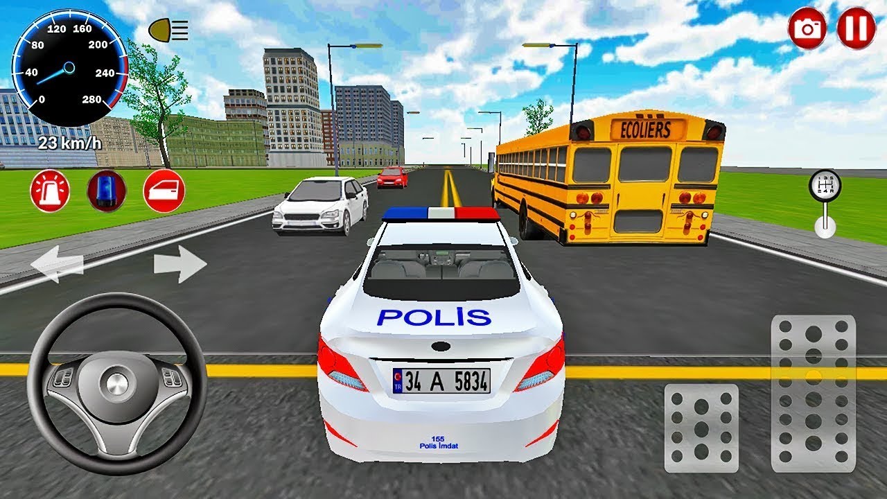 Police Cars Game The police officer is on an inspection mission#911 in ...
