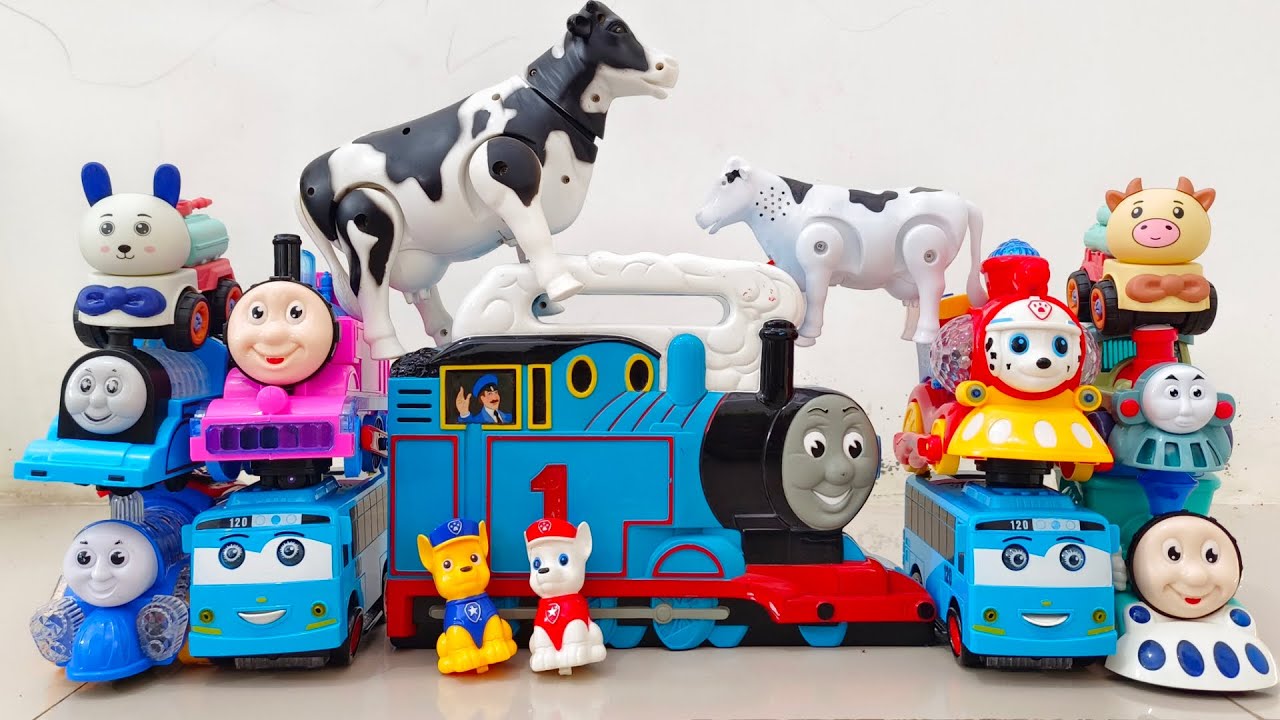 Thomas and Friends, Tayo Little Bus, Thomas Kembar, Thomas Hewan Sapi ...