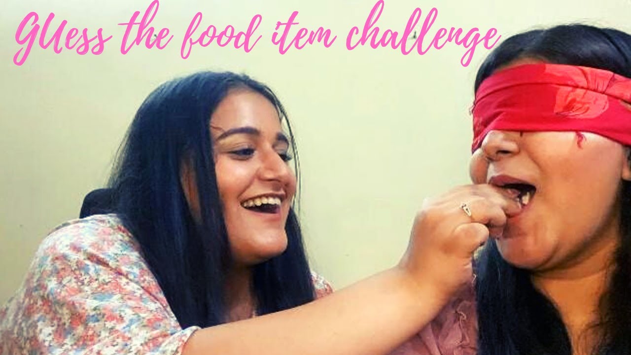 GUESS THE FOOD ITEM CHALLENGE!!! |DIMPLE DUMPLINGS - YouTube