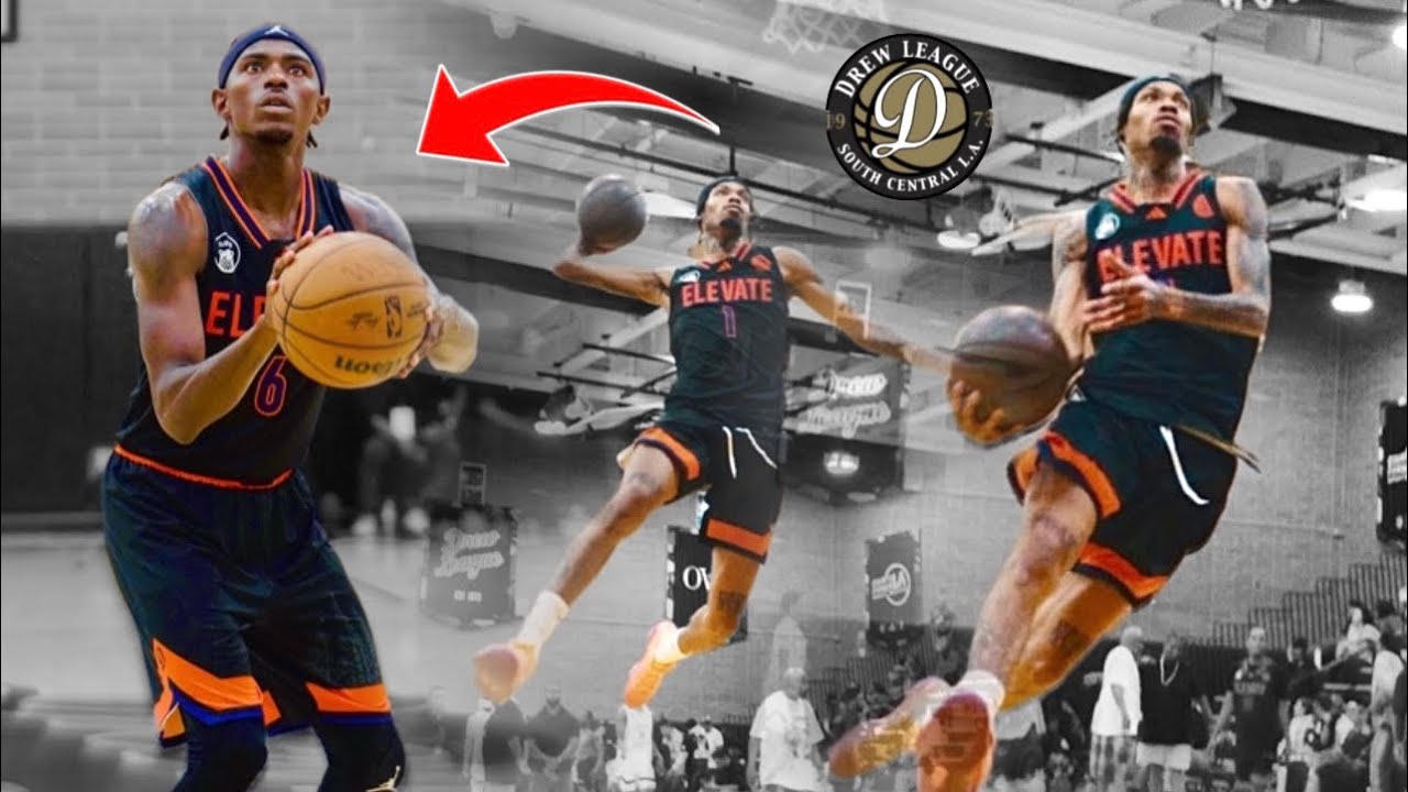 Frank Nitty & Ty Glover GOT TESTED at Drew League Season Opener ...