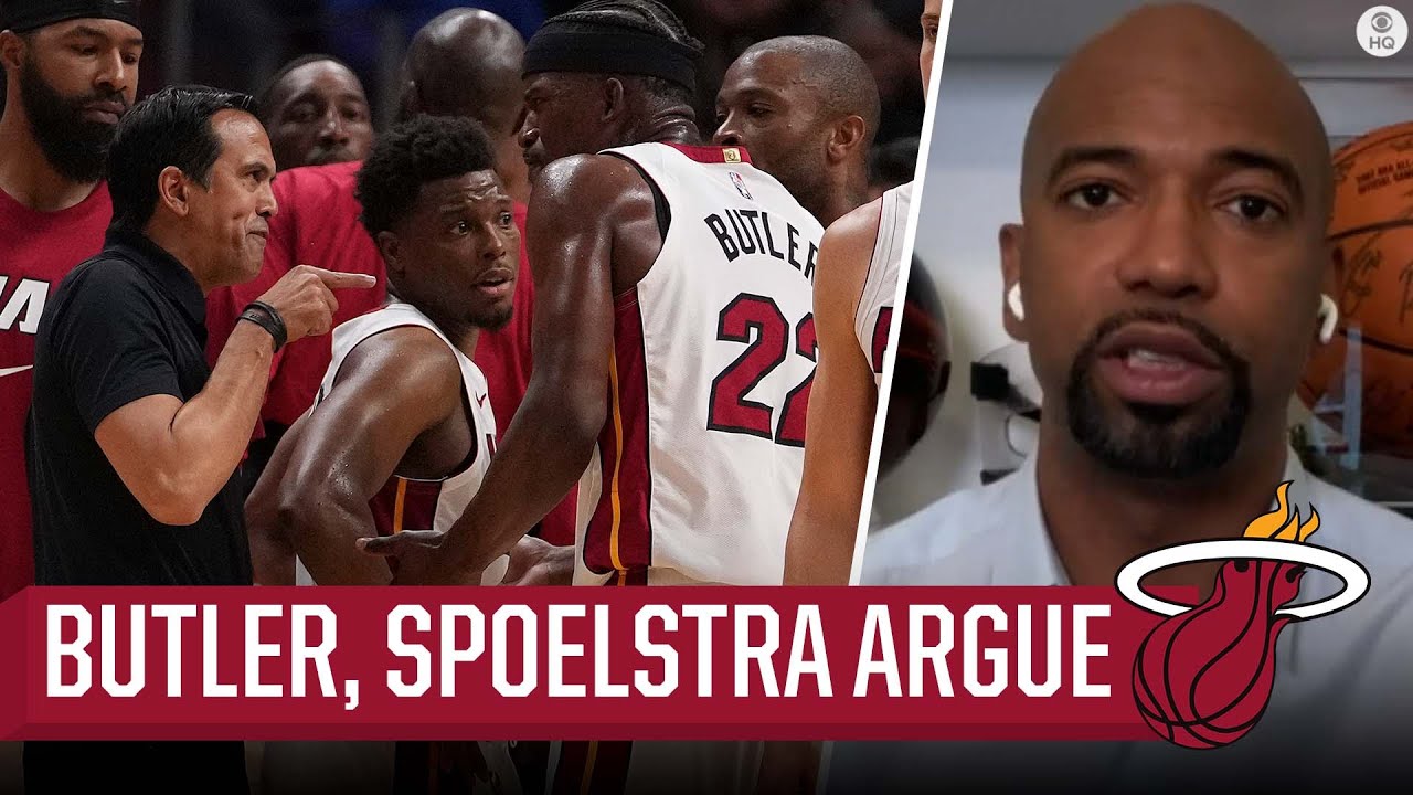 Jimmy Butler & Eric Spoelstra Get In Verbal Confrontation During ...