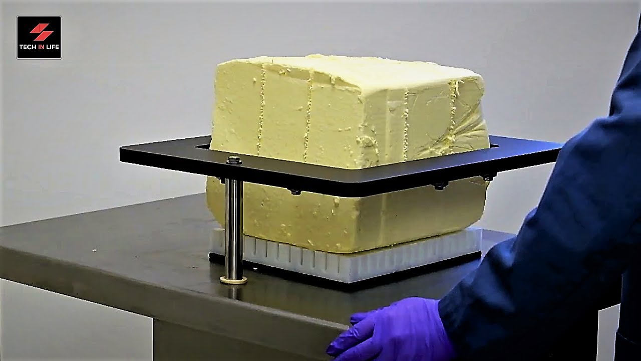Mesmerizing Cheese Slices: Watch This Cutting Machine Work Its Magic ...