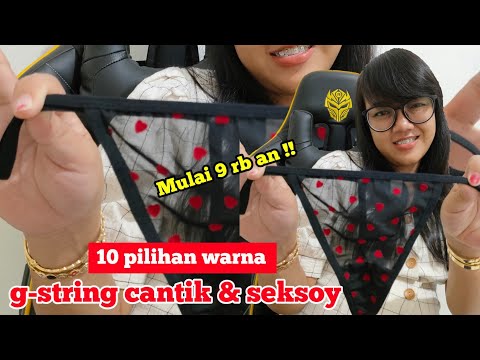 cocok untuk dipakai di malam jumat !! bumil review celana dalam wanita transparan type g harga murah