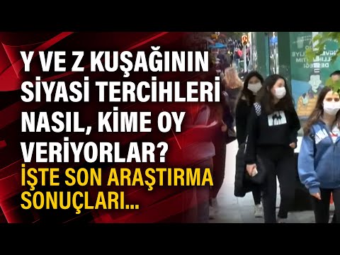 Y ve Z kuşağının siyasi tercihleri nasıl, kime oy veriyorlar? İşte son araştırma sonuçları...