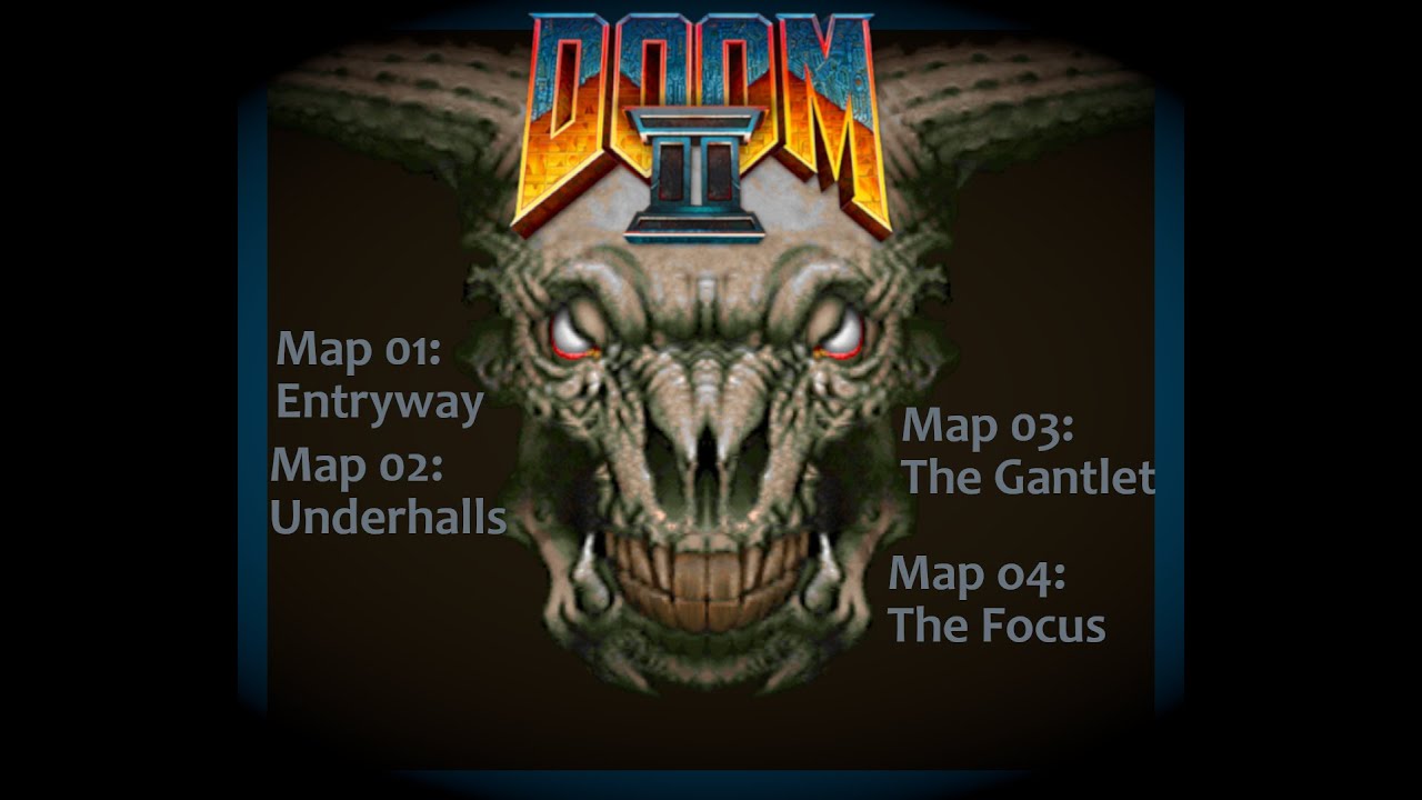 Doom 2 Hell On Earth Map 01 through 04 - YouTube