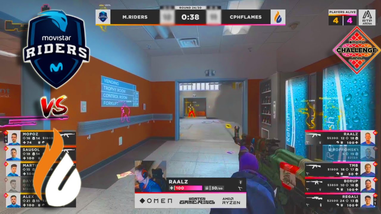 WOW! MOVIESTAR RIDERS vs COPENHAGEN FLAMES - NUKE HIGHLIGHTS - OMEN WGR ...