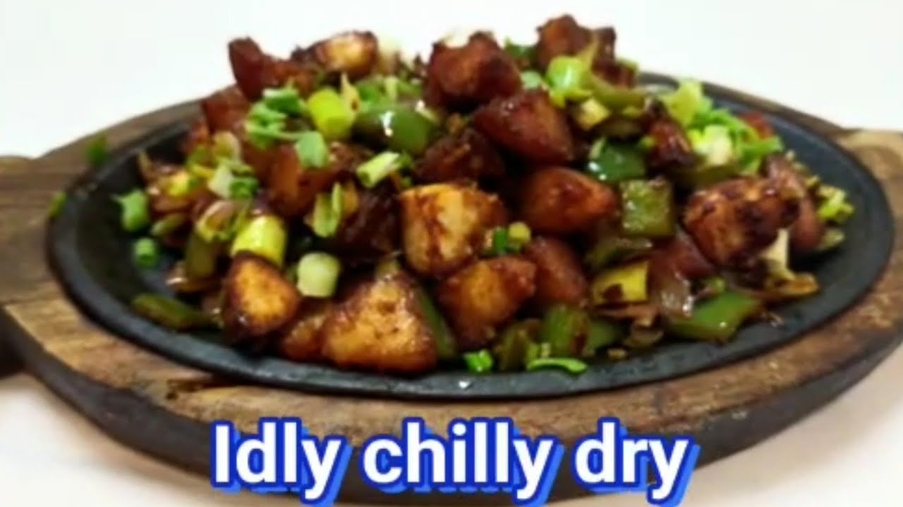 Idli Chilli dry How to make yummiest street food #chef Trupti # ...