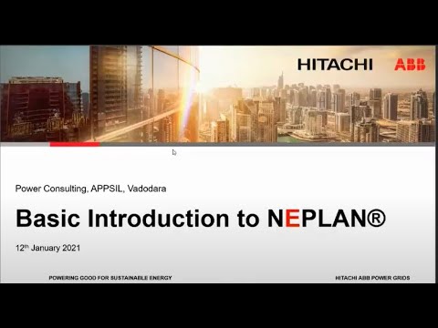 Demonstration of NEPLAN Simulation Software for IIT Roorke - YouTube