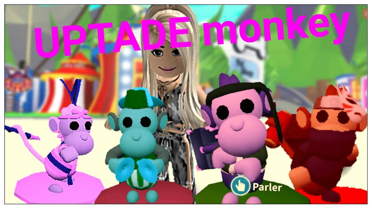 Adopt ME, LA NOUVELLE UPTADE MONKEY - YouTube