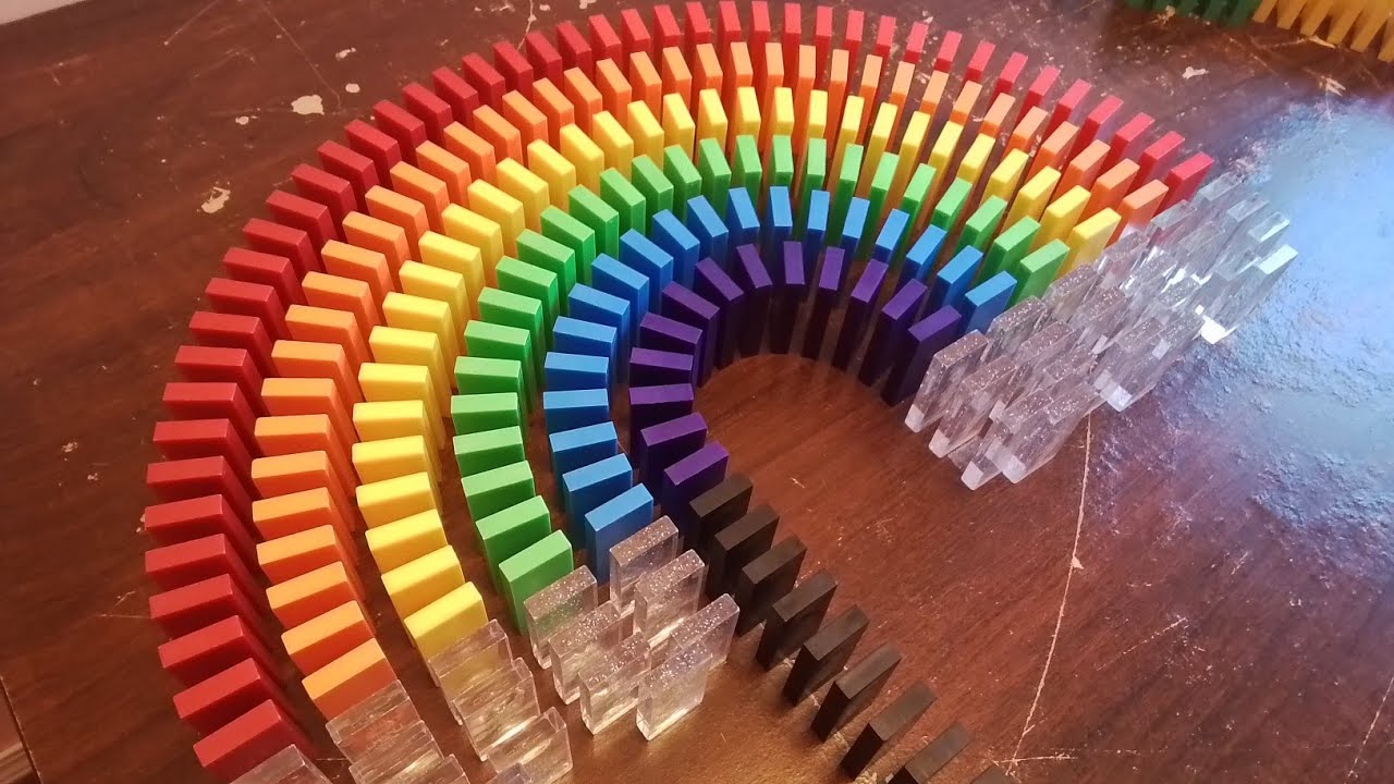 Pride Month Themed Domino Project (2,000+ Dominoes) | Read Description ...