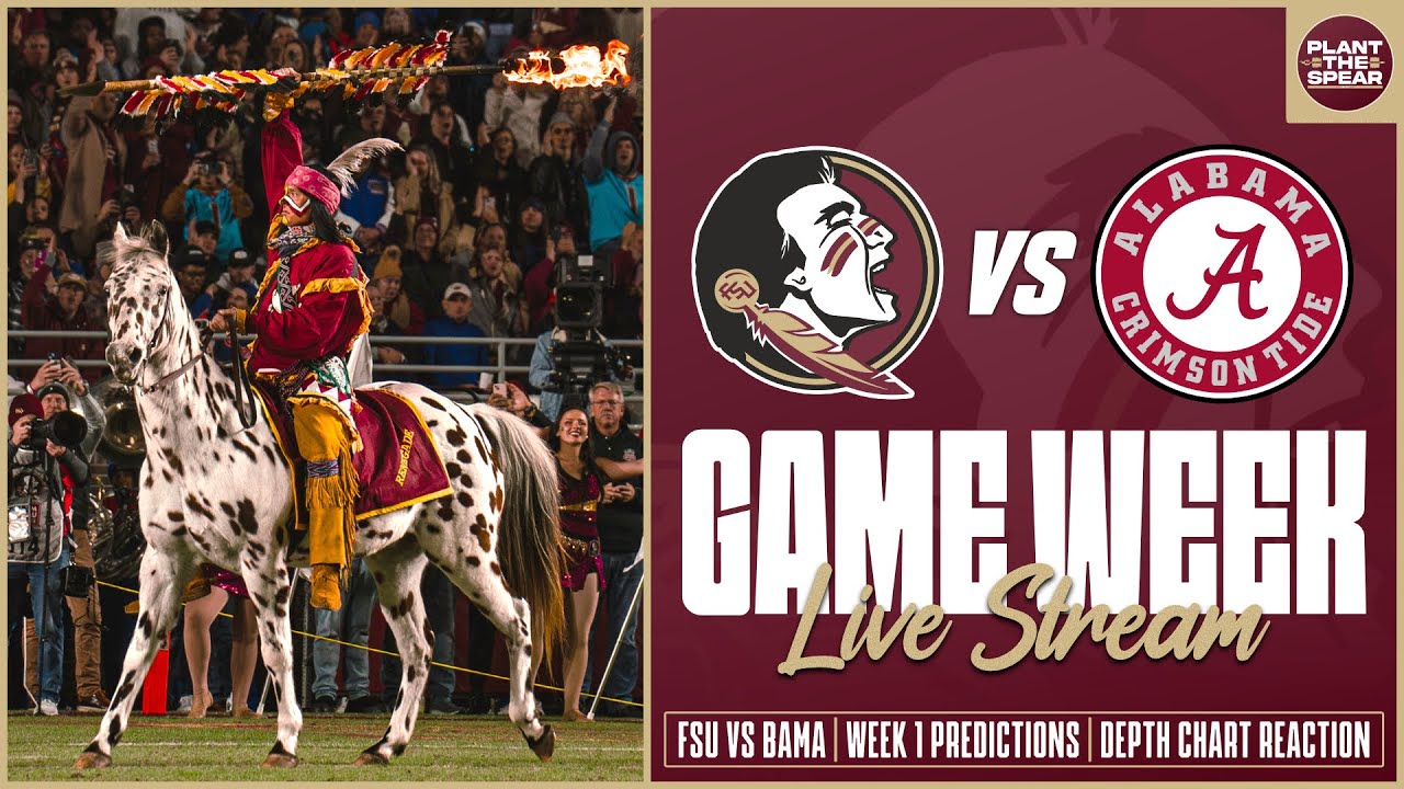 FSU vs Alabama Game Week Live Stream! - YouTube