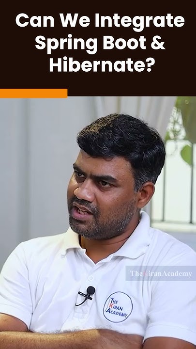 Java Interview Question How To Integrate Spring Boot And Hibernate Shorts Kiransir Youtube