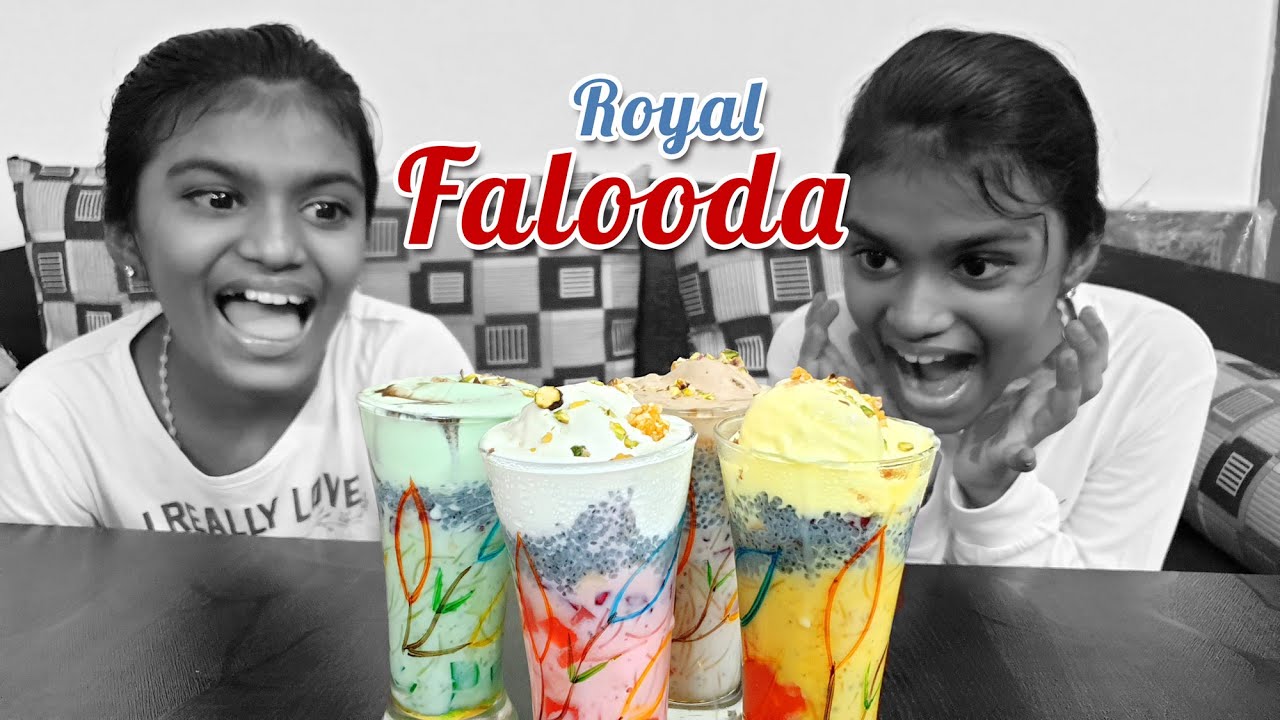 Royal Falooda Recipe | Different Faloodas | Homemade Falooda - YouTube