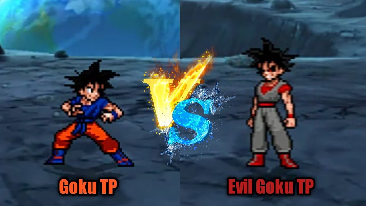 Goku TP VS Evil Goku TP in Jump Force Mugen - YouTube
