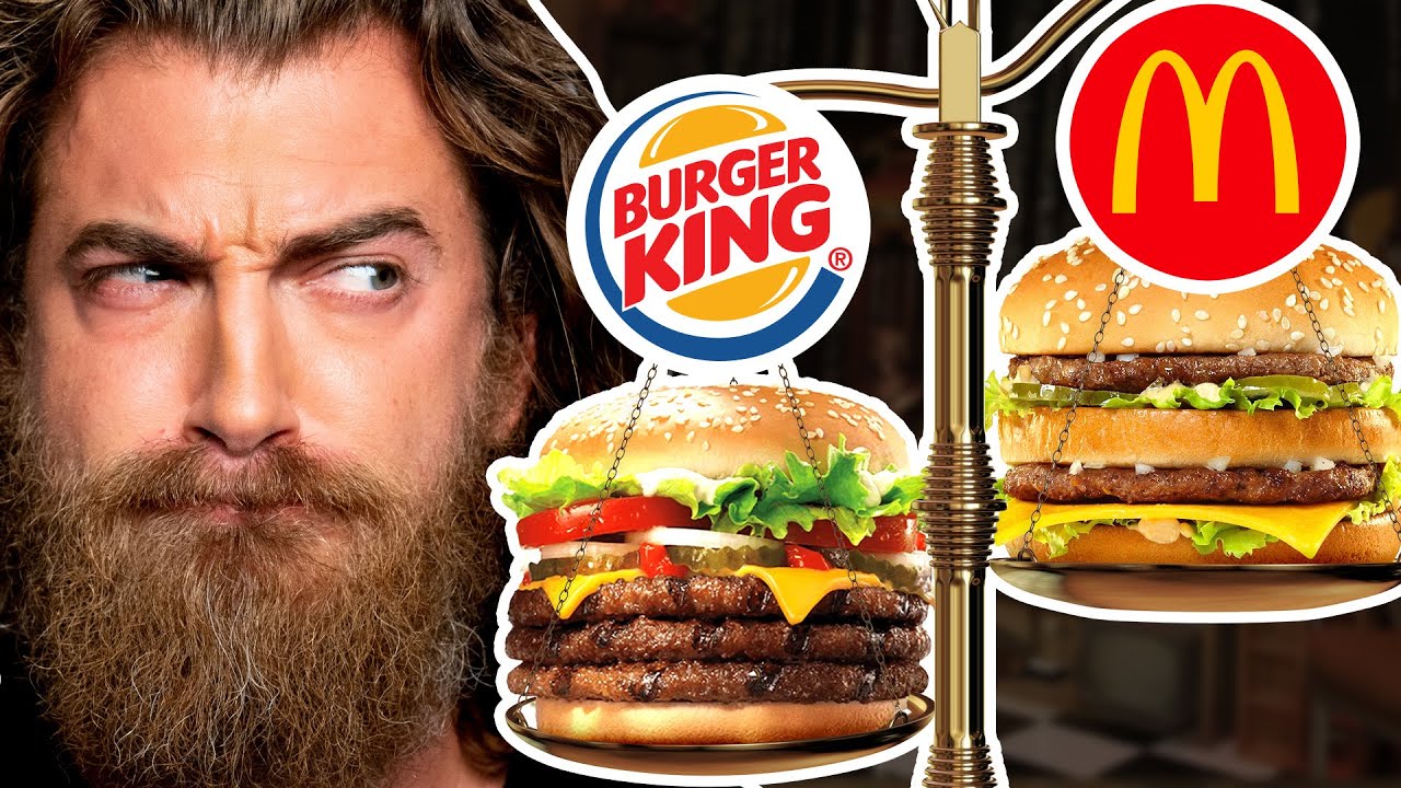 What's The Heaviest Fast Food Burger? (Test) - YouTube