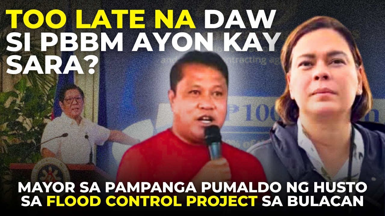 PALDO PALDO SI MAYOR | SARA TOO LATE NA DAW SI PBBM - YouTube