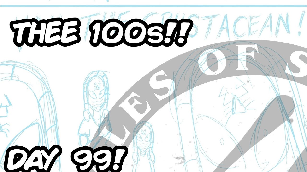 100 Days Of Making Comics - Day 99 - YouTube