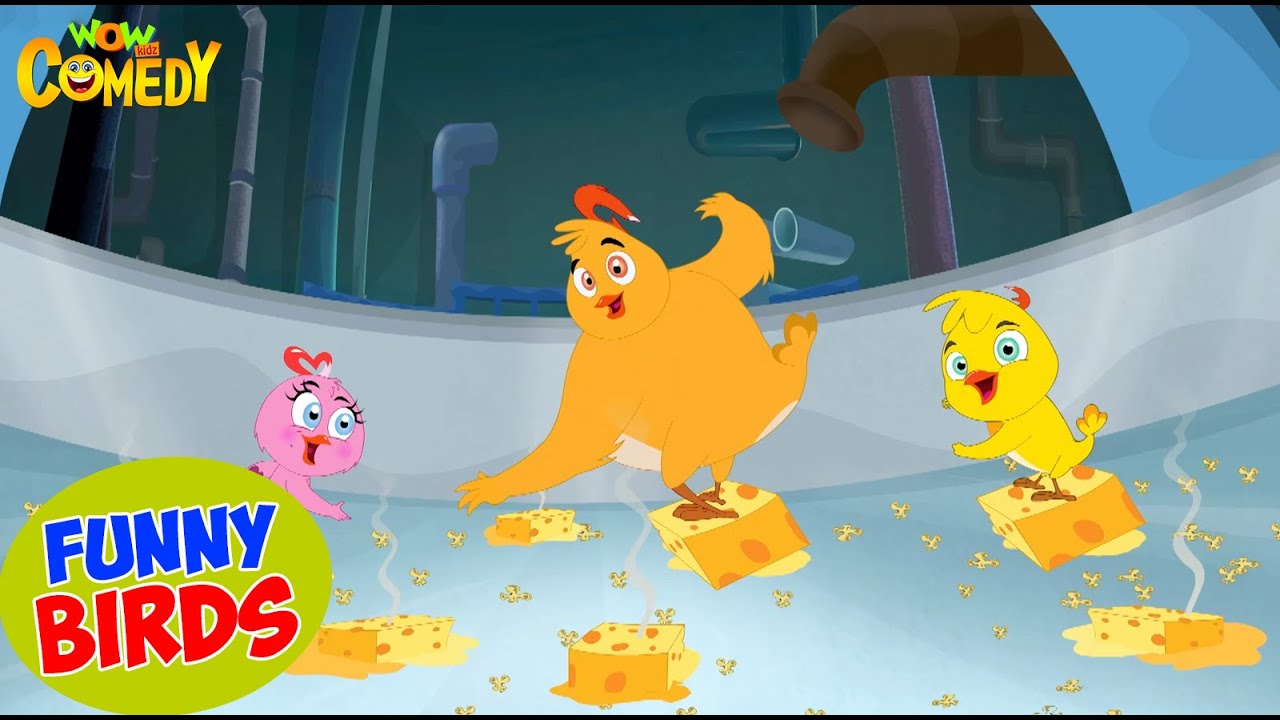 Funny Birds | 28 | Eena Meena Deeka | Cartoons For Kids | Comedy ...