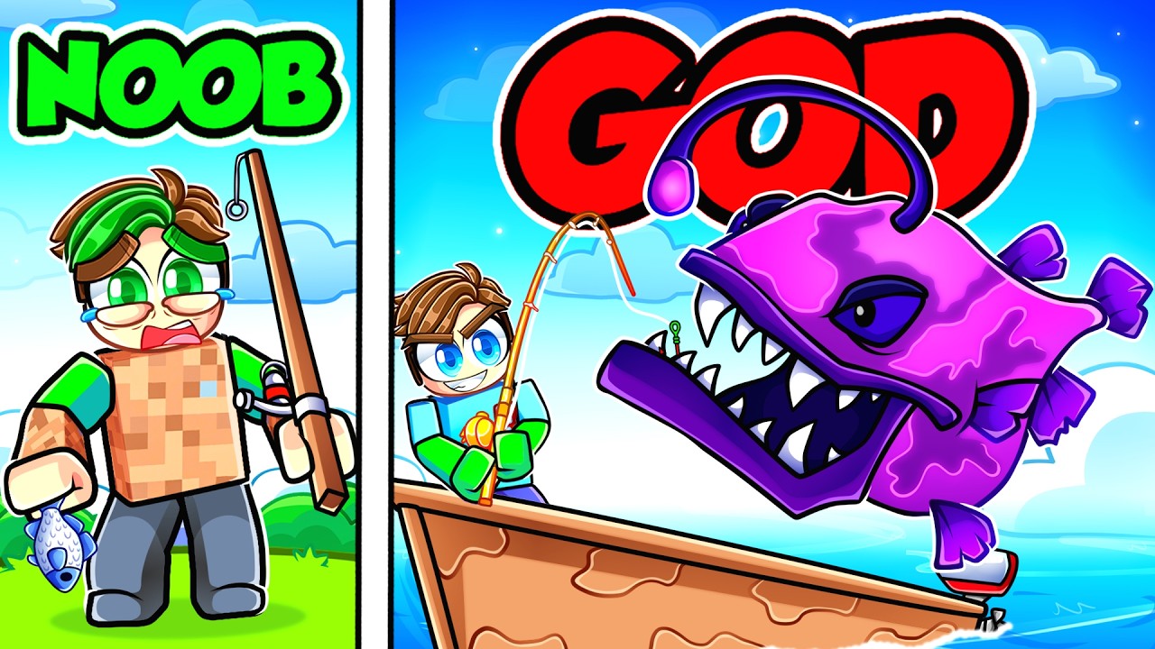 Going From NOOB to PRO in Roblox FISCH - YouTube