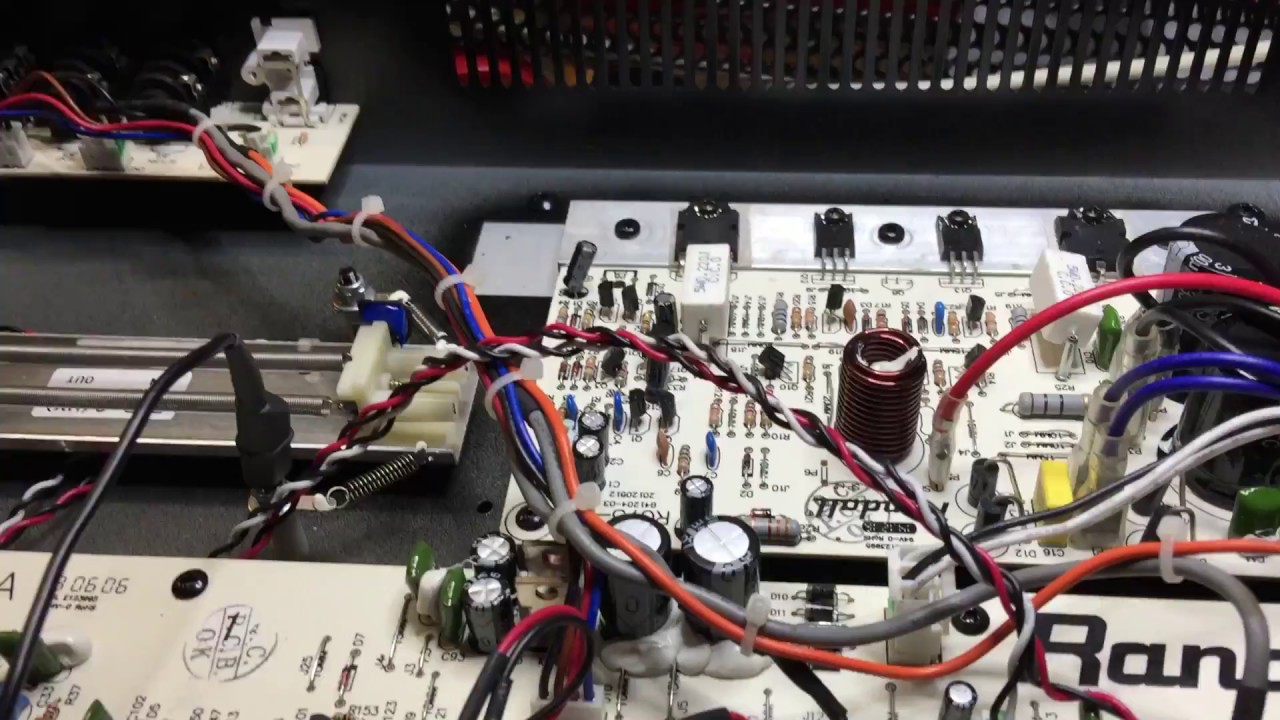 Squealing Randall RX120RH Fix Part 1 of 3 - YouTube