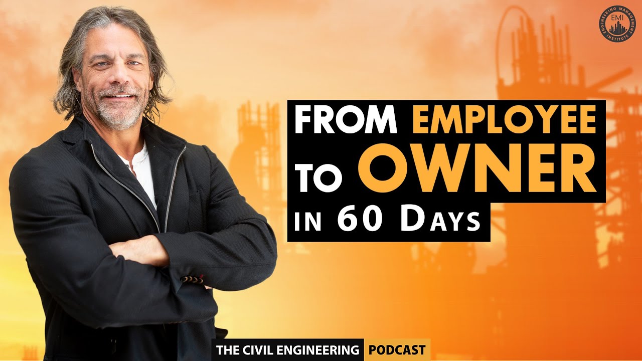 From Employee to Owner of a Civil Engineering Firm - YouTube