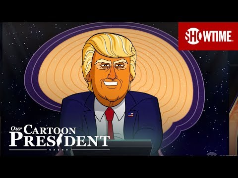 Cartoon Donald Trump Shows the World His Brain Is Good | Our Cartoon President | Season 2