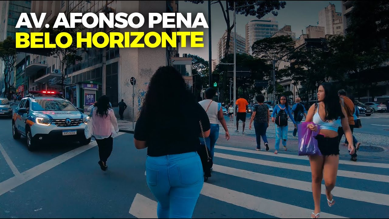 AVENIDA AFONSO PENA | CENTRO | BELO HORIZONTE-MG | NA RUA 4K - YouTube