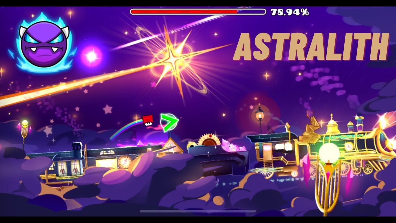 I Finally Got My First Mythic Demon! Geometry Dash-Astralith - YouTube