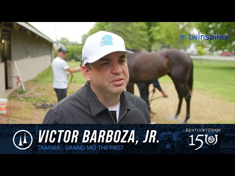 Trainer Victor Barboza, Jr. shares the anticipation for his first ...