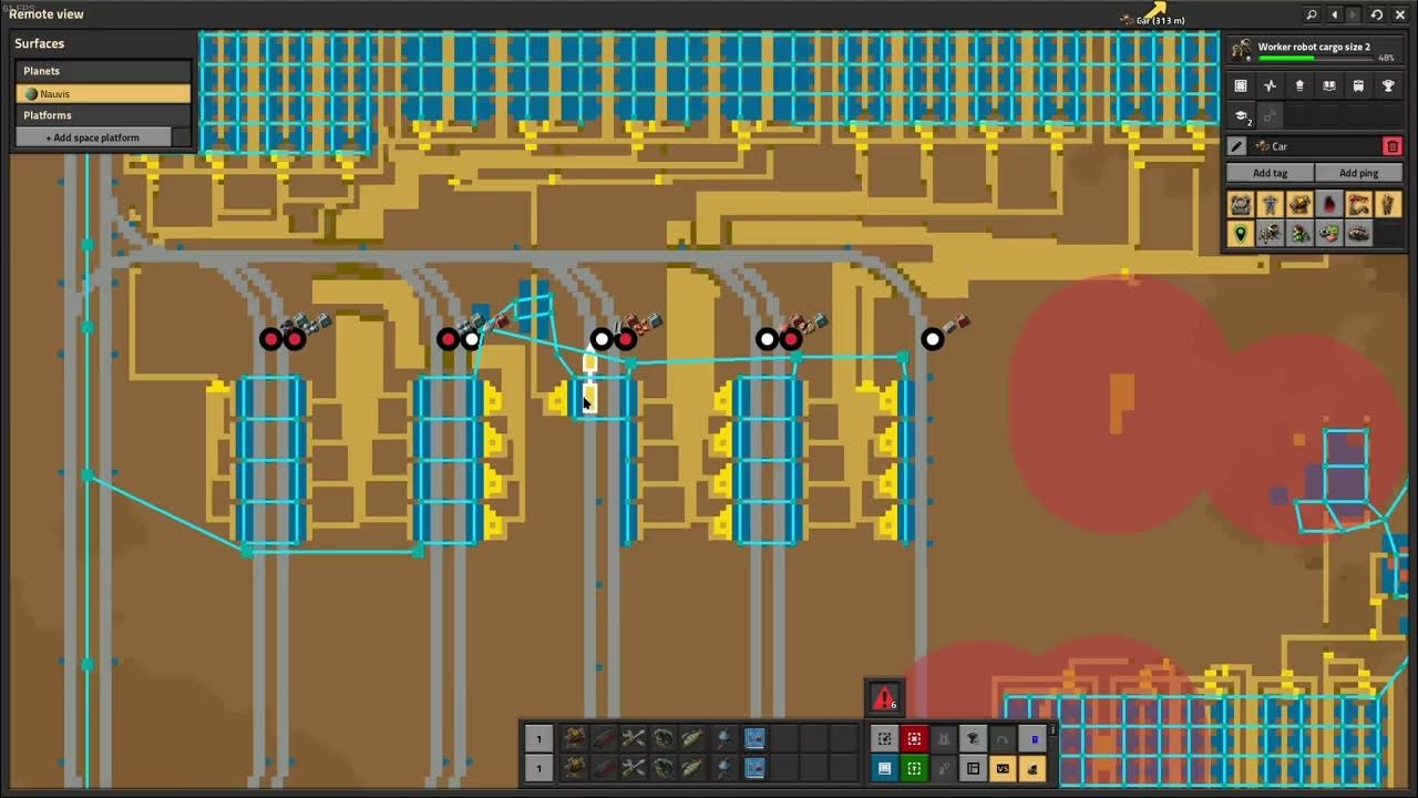 Factorio 2.0 Pull-Based Train LTN-like Interrupt System - YouTube