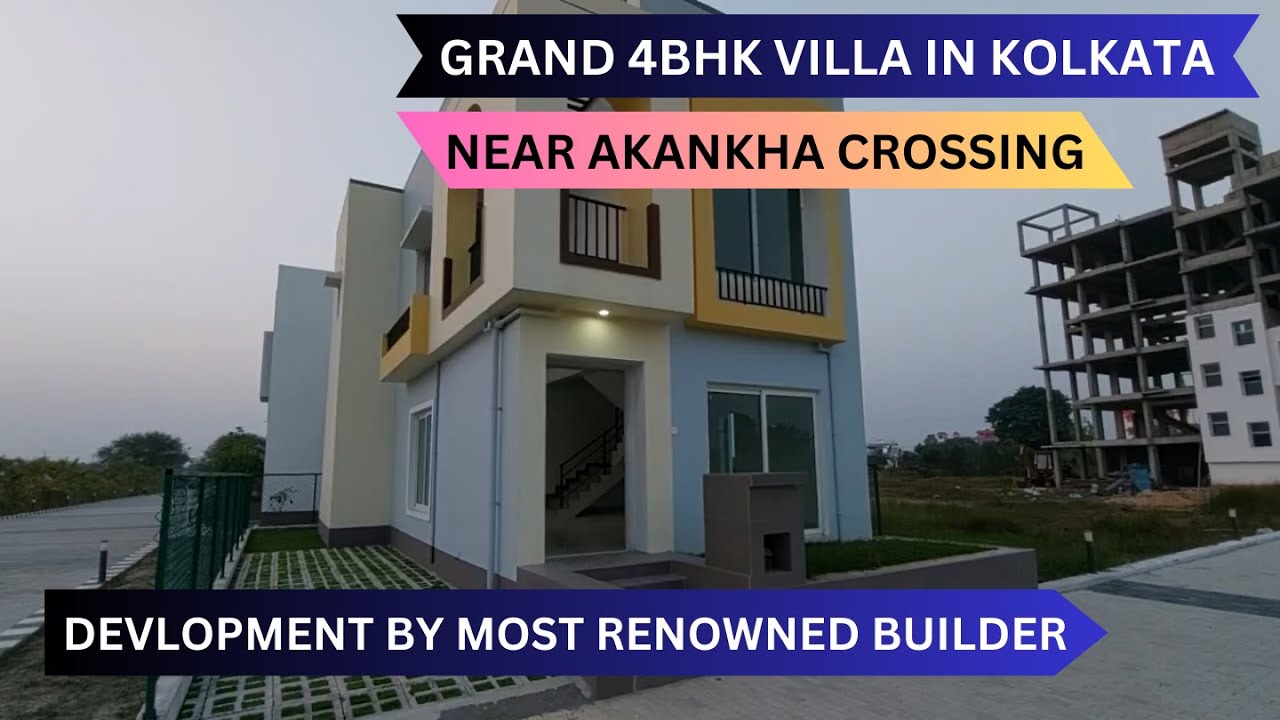Luxurious 4Bhk Villa In Kolkata Akankha Crossing📞8100293325 #property ...