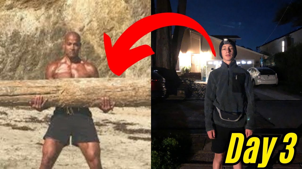 14 YEAR OLD Completes David Goggins 4X4X48 Challenge - YouTube