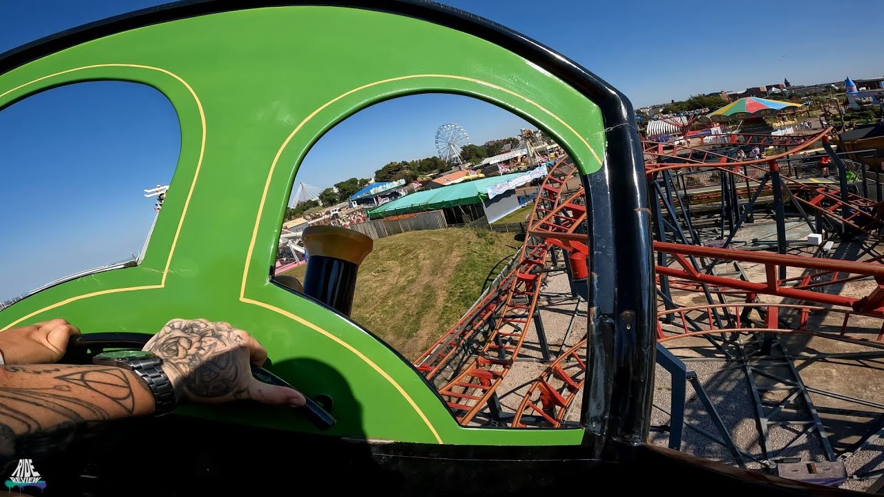 Rocket - POV - Southport Pleasureland - Pinfari - Mini Mega Coaster ...