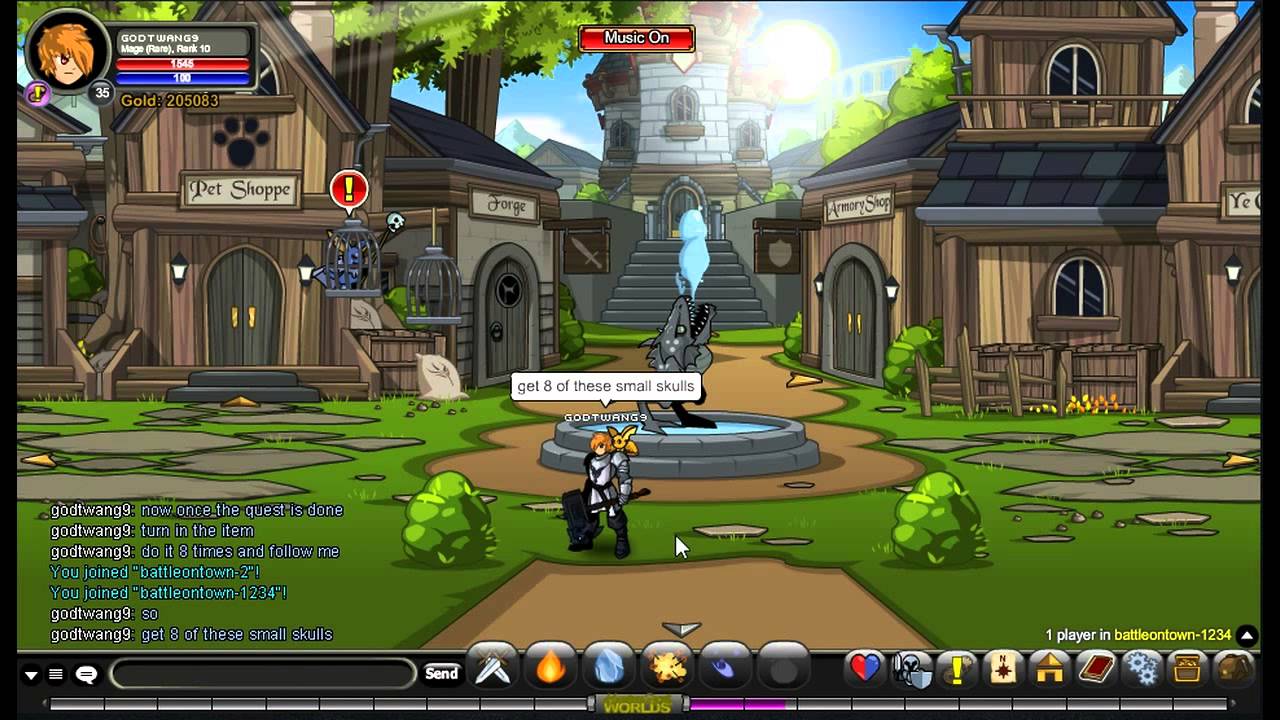 AQW How to get Bone Sword - YouTube