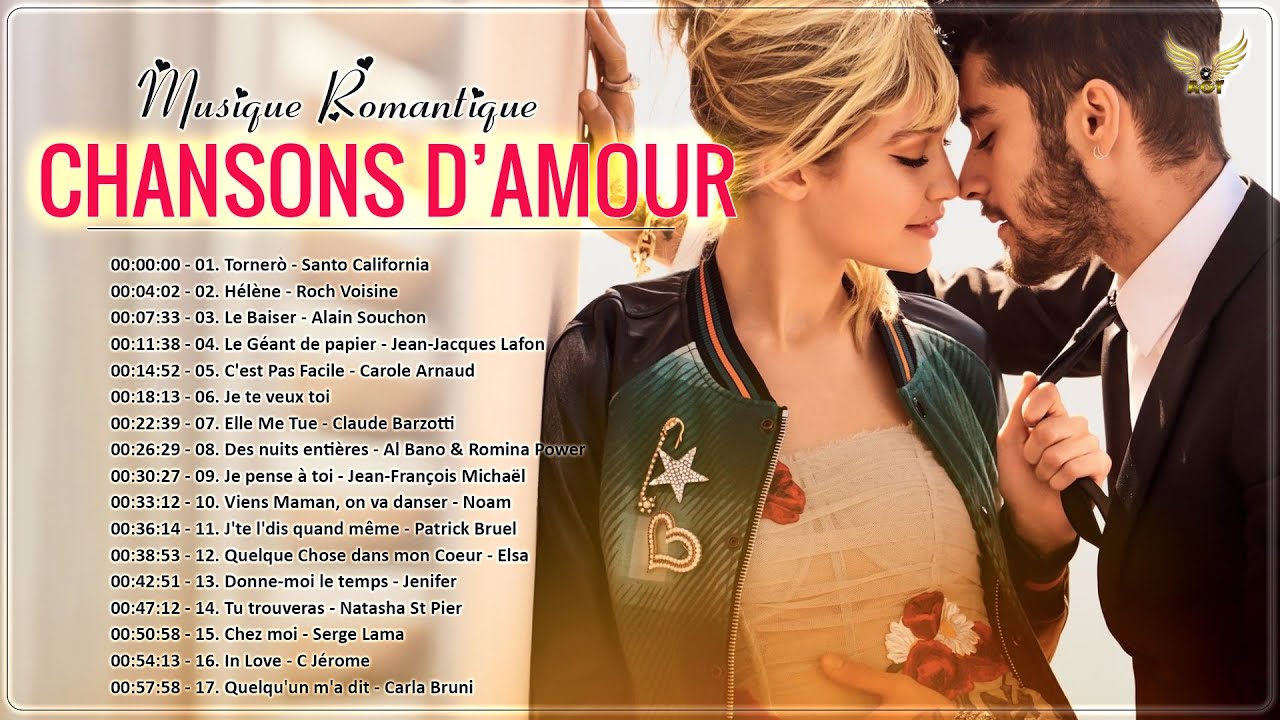Les Chanson Romantique Française 💕 D'amour Francaise Collection - YouTube
