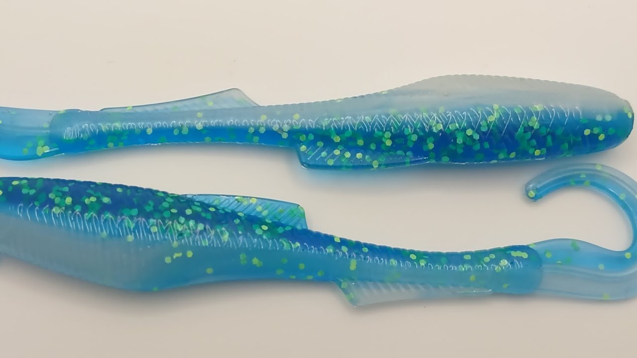 How to make sexy shad in a soft plastic bait. My version of it. The 5.2 ...