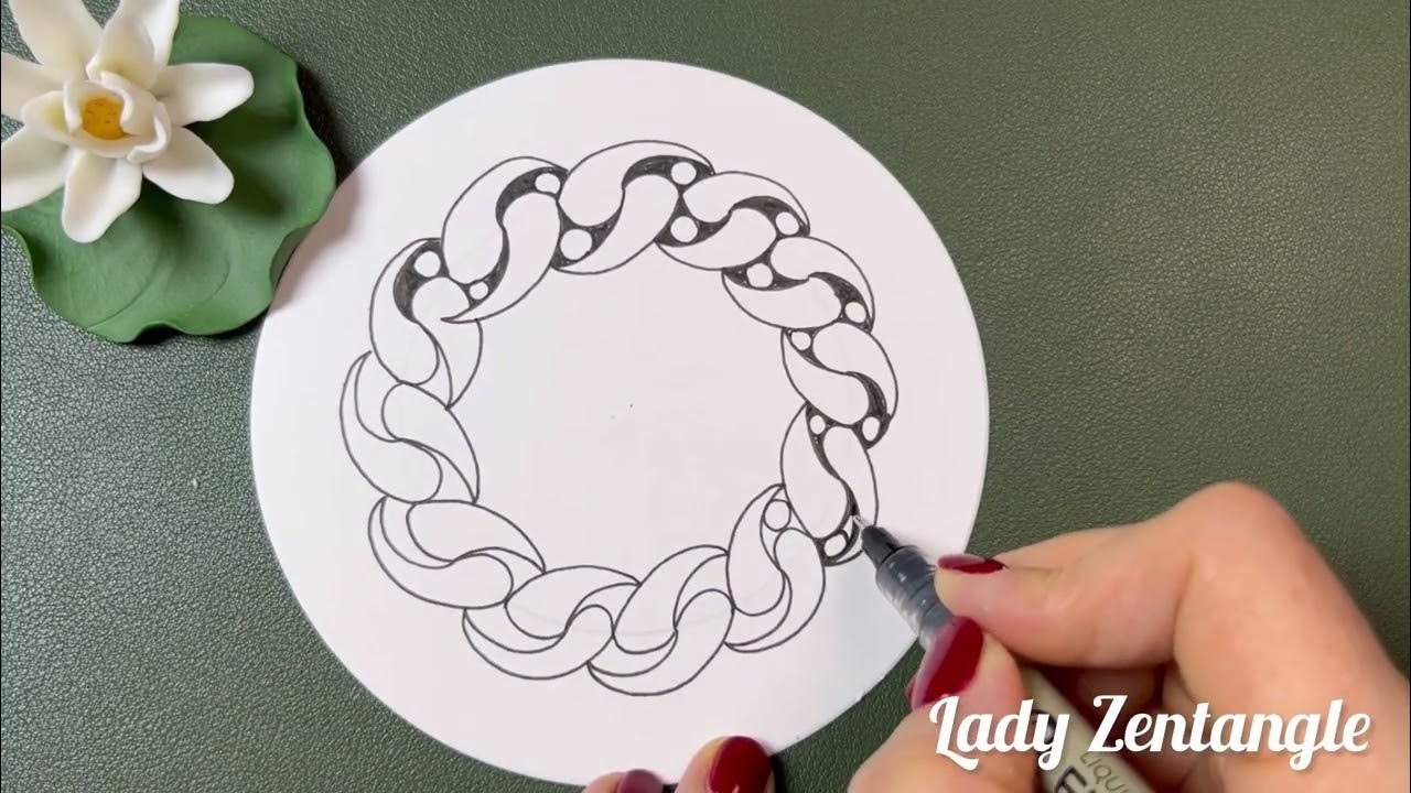 Step by Step celtic knot drawing tutorials How to draw Celtic knot ...