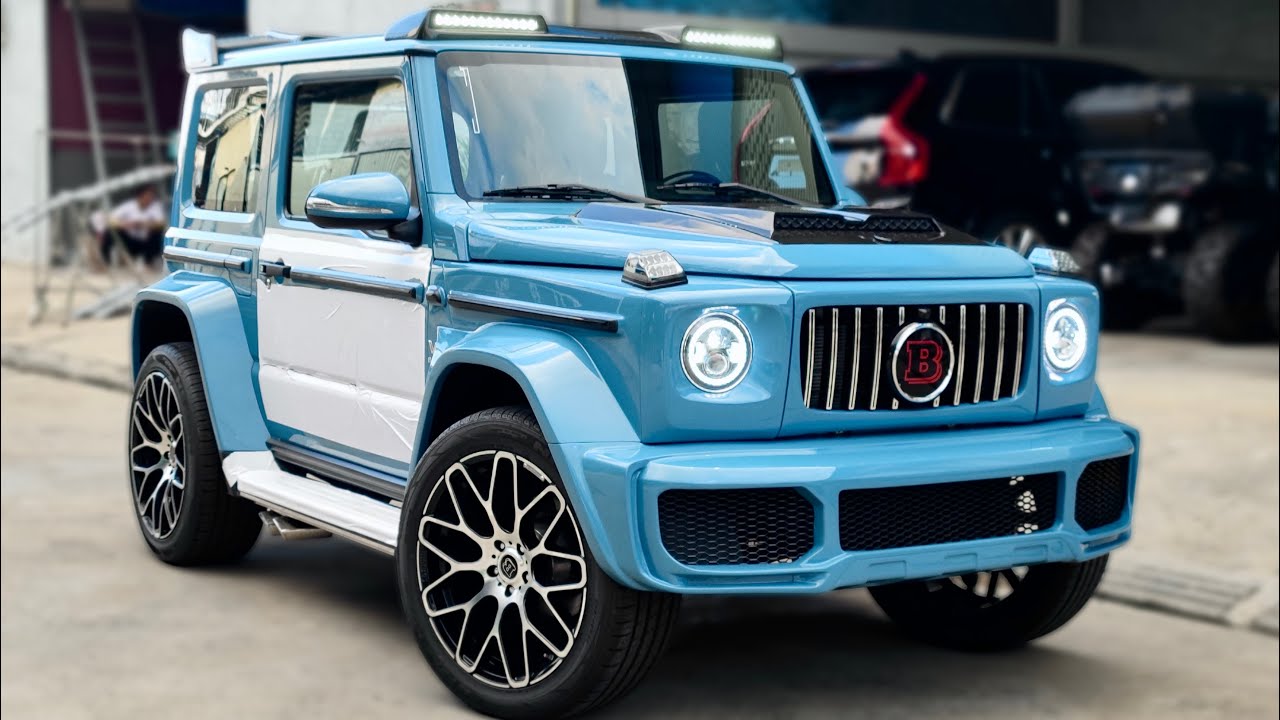Suzuki Jimny - BRABUS 800 V8 Bi-Turbo (G-Wagen): In Detail! - YouTube