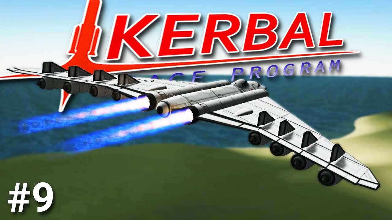 THE FLYING WING | Kerbal Space Program #9 - YouTube