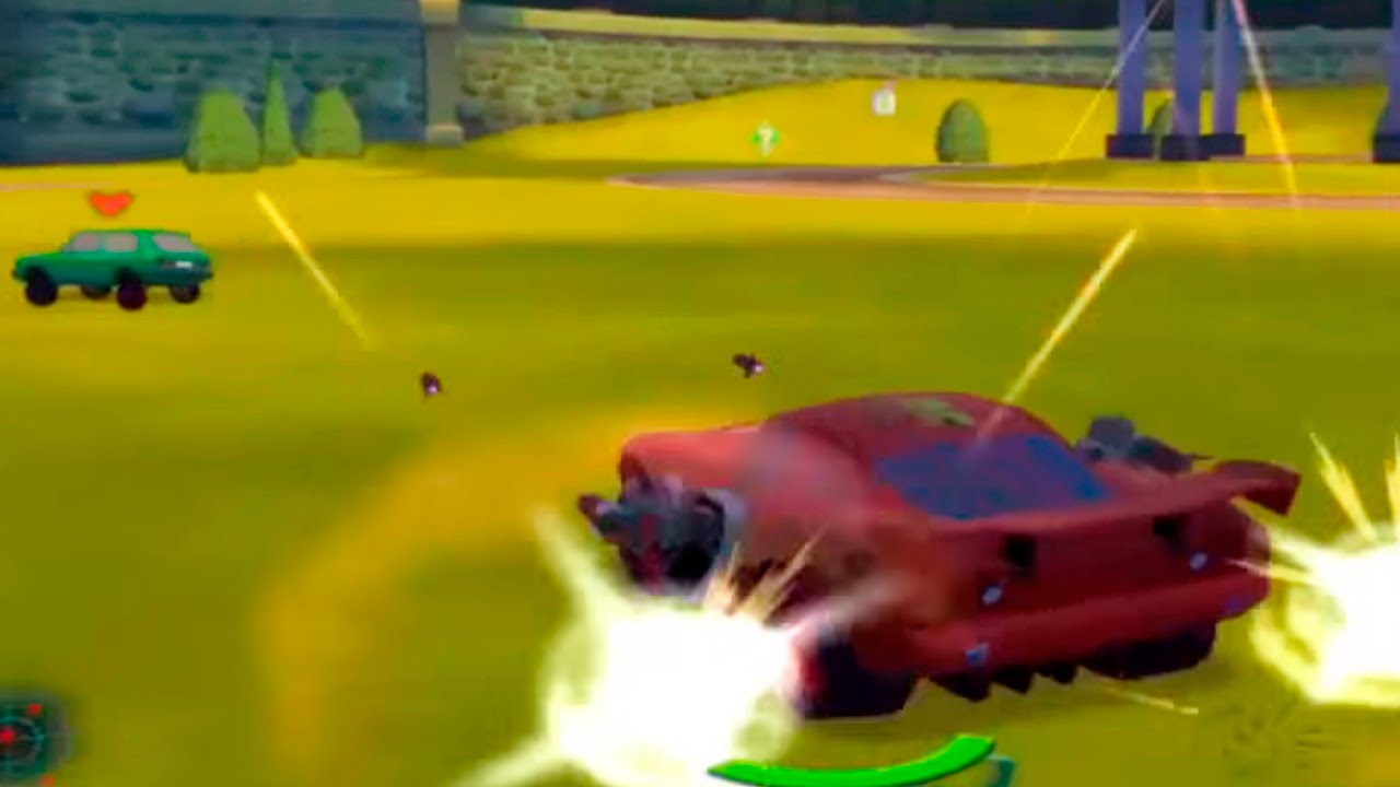 Disney Cars 2 / #22 / Hunter London Showdown with Lightning McQueen ...