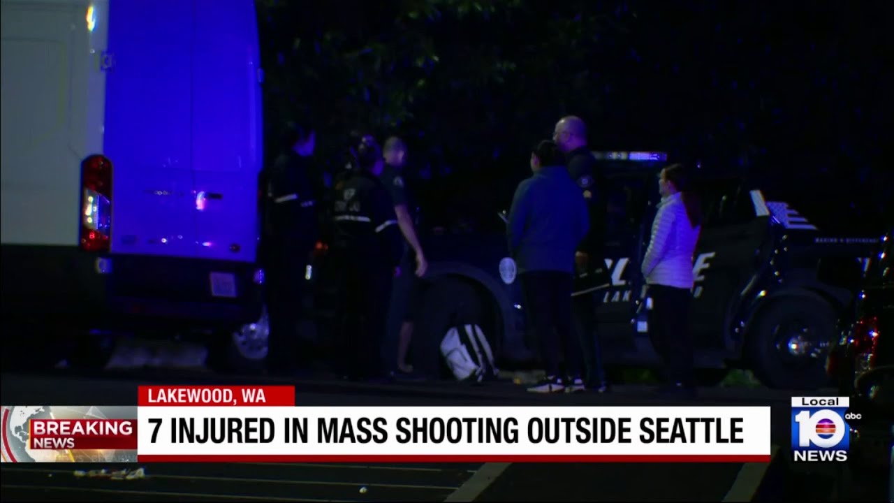 7 injured in Washington State mass shooting - YouTube