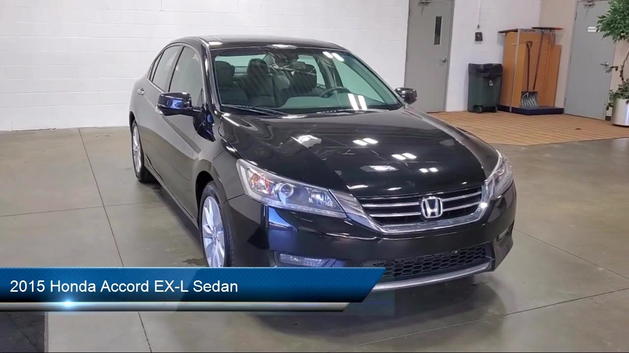 2015 Honda Accord EX-L Sedan Akron Canton Wadsworth Cuyahoga Falls ...
