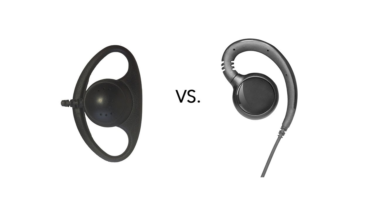 Best Earpieces For Two Way Radios D Shell And G Hook Earpieces YouTube