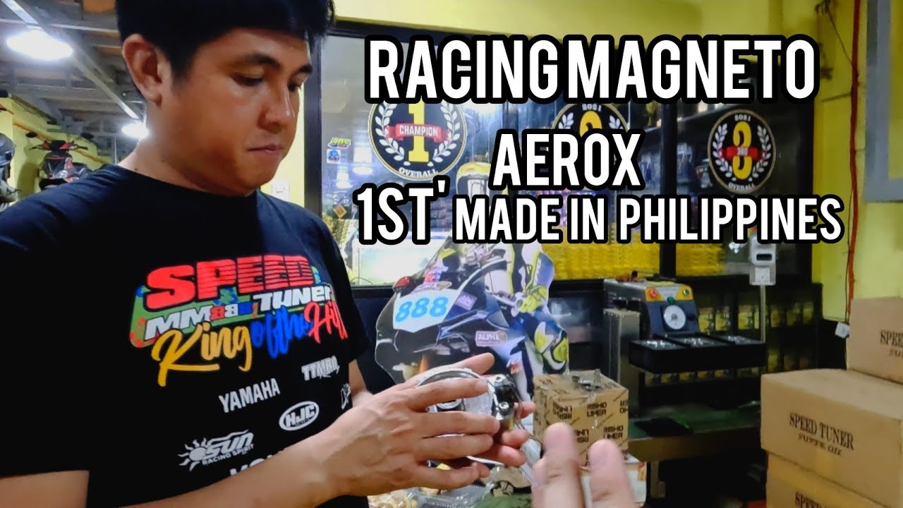 SPEEDTUNER RACING MAGNETO FOR AEROX FIRST MADE IN PHILIPPINES AND ALSO ...