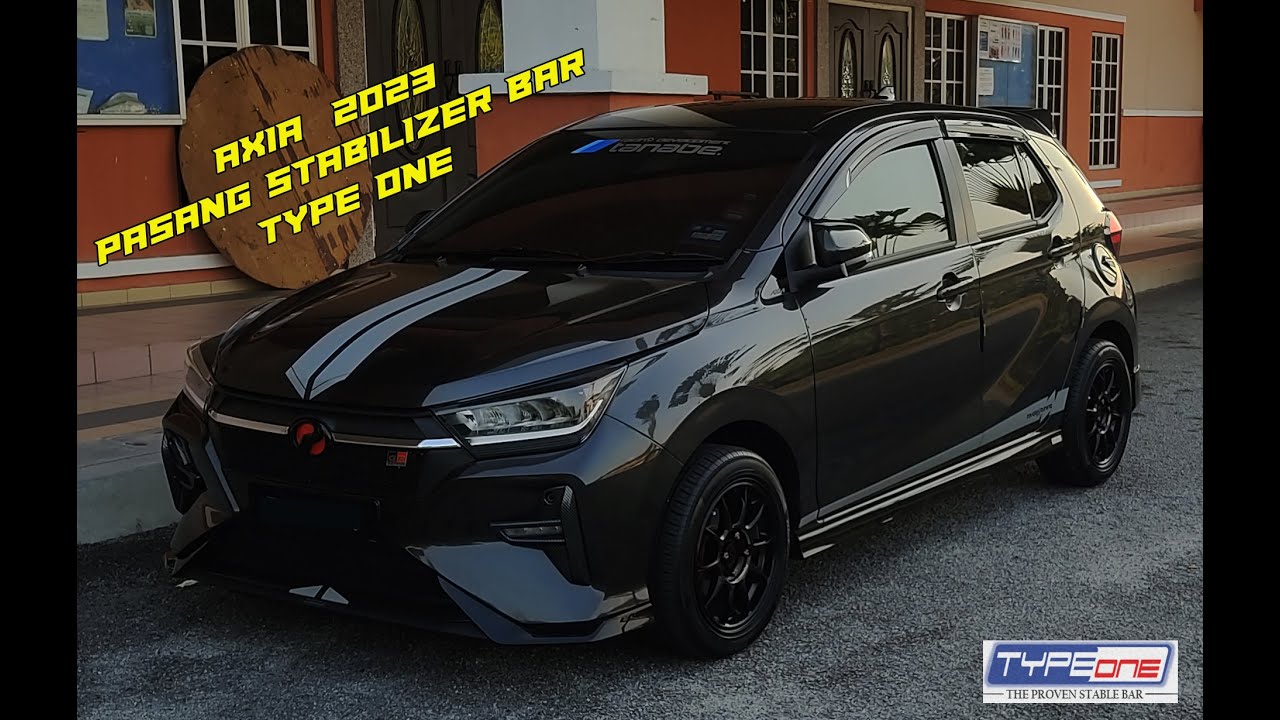 Axia 2023 (D74A) Type One Stabilizer Bar - YouTube