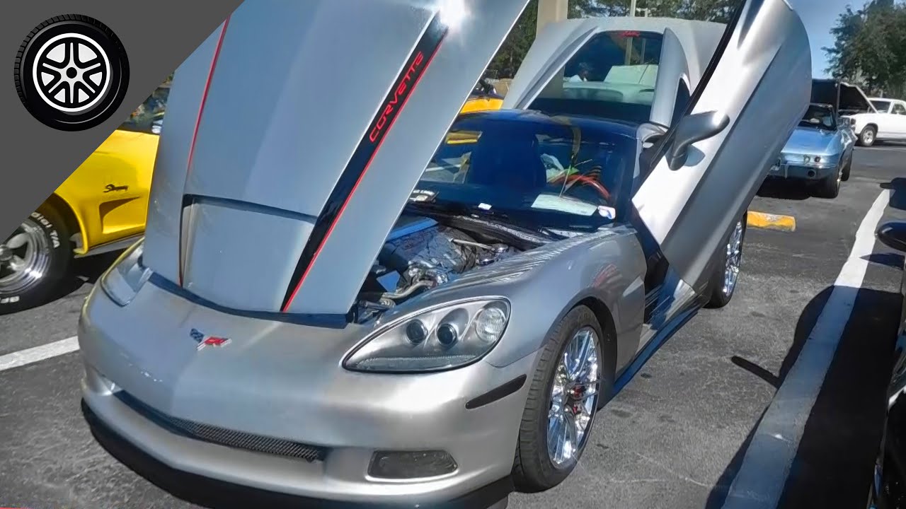Custom C6 Corvette Scissor Doors - AUTO ARCHIVES - YouTube